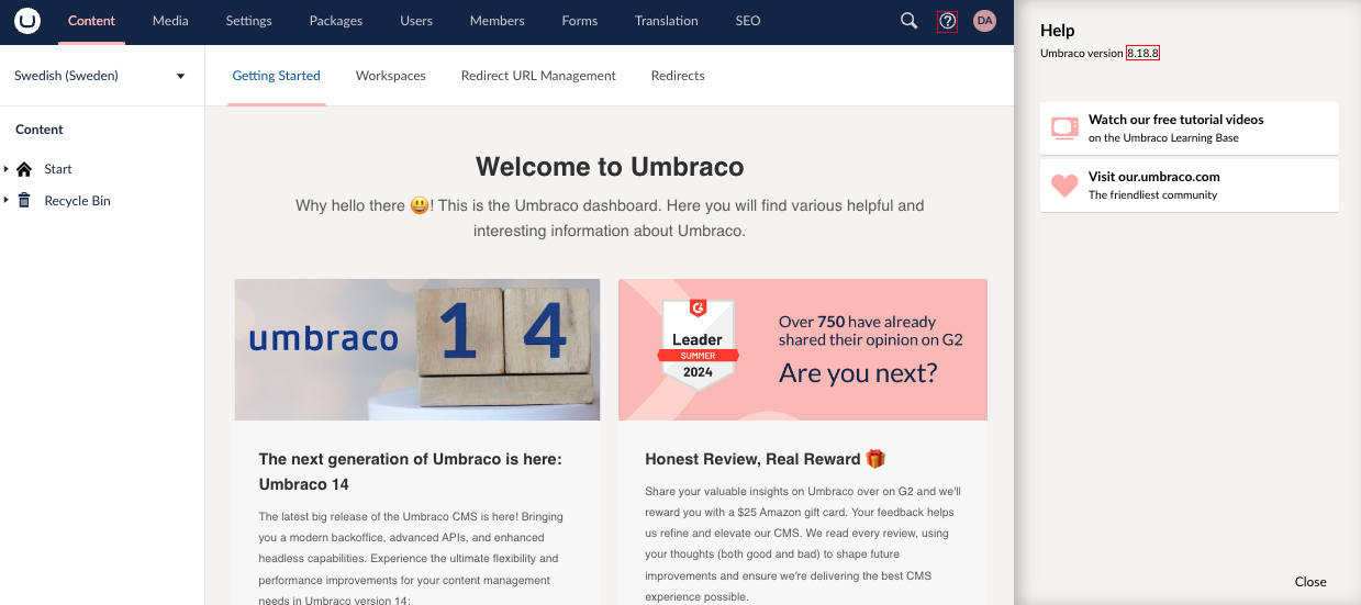 Umbraco 8 går in i End of Life status – vad är viktigt att känna till?
